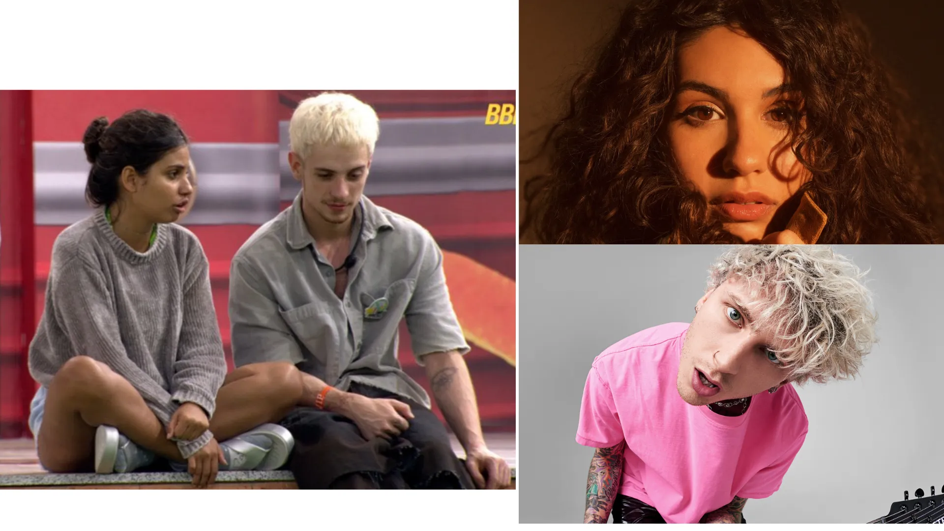 Machine Gun Kelly reage a sósia no BBB 26 e web explode - C4 Notícias Ceará